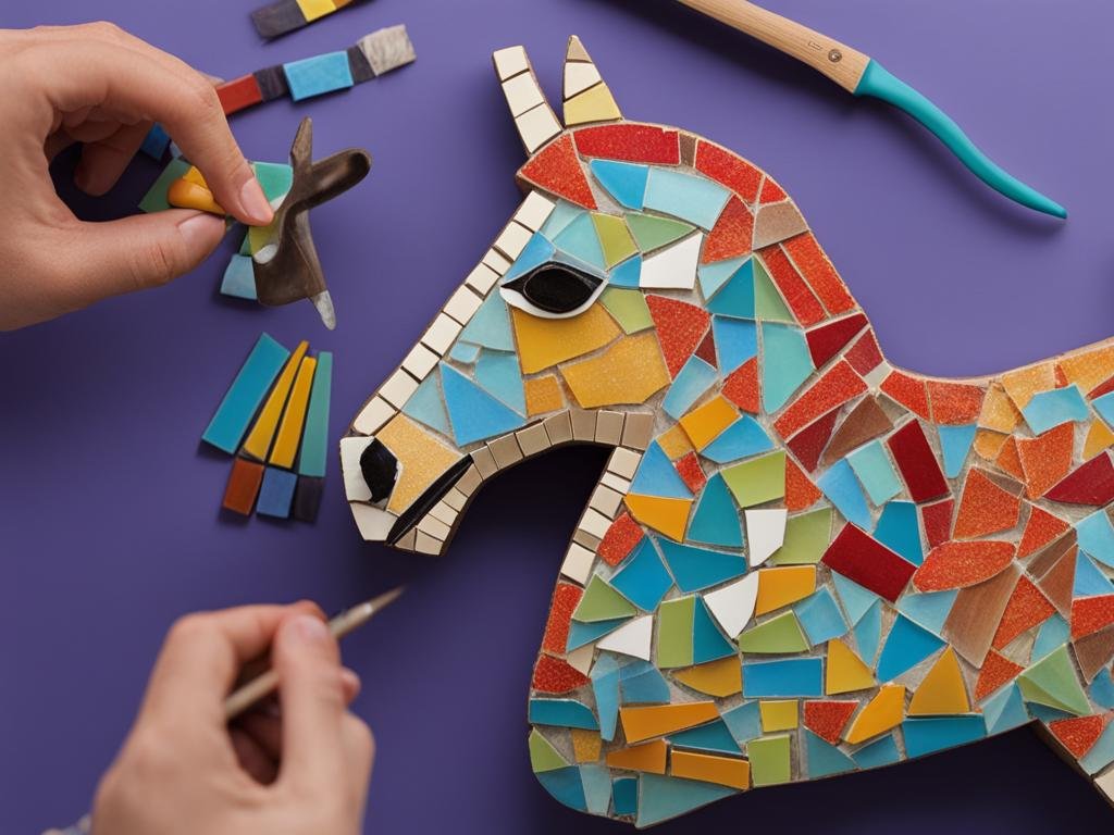 Mosaic Madness: How Do You Mosaic A Hobby Horse Explained!